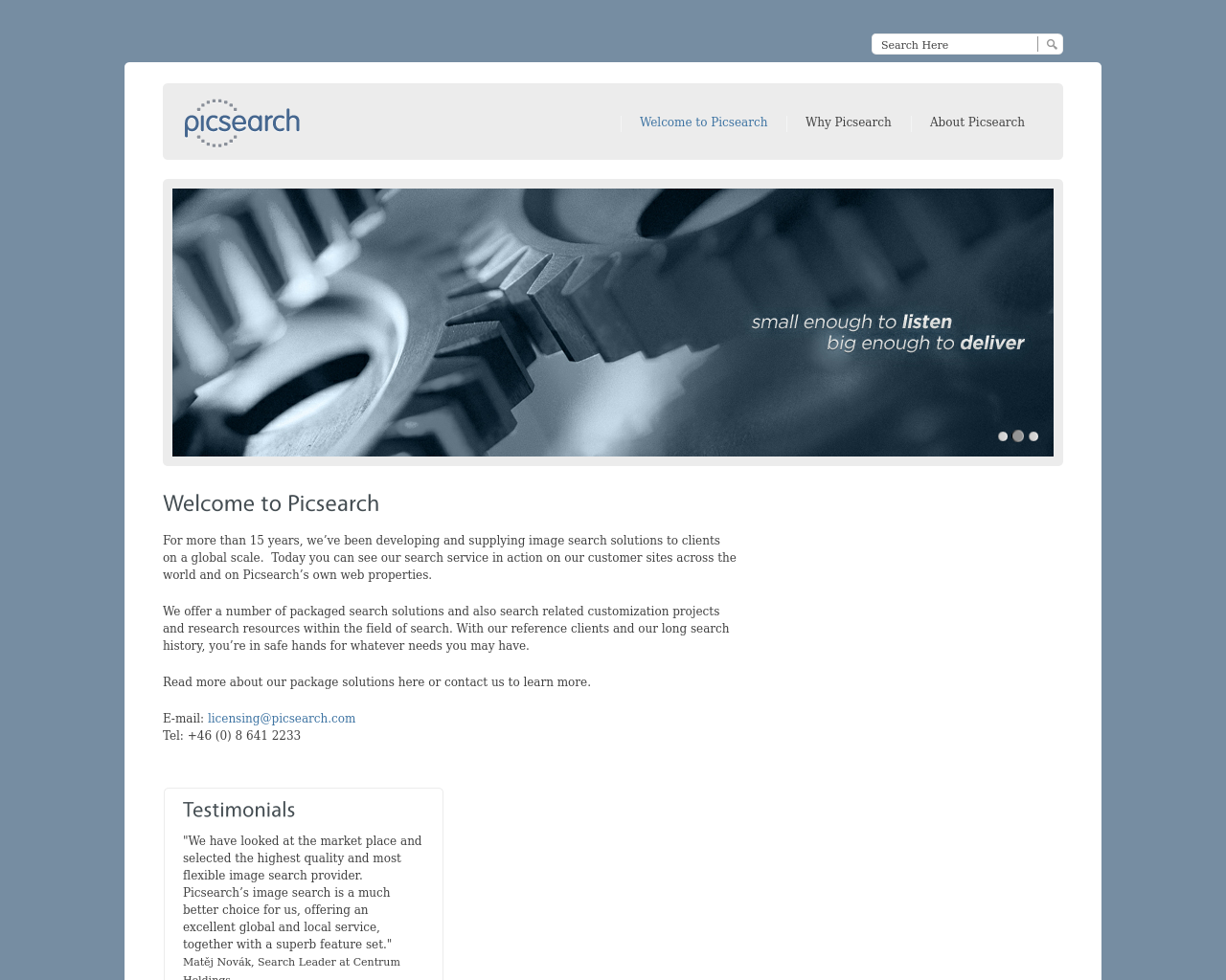 Picsearch Advertising Mediakits, Reviews, Pricing, Traffic, Rate Card Cost