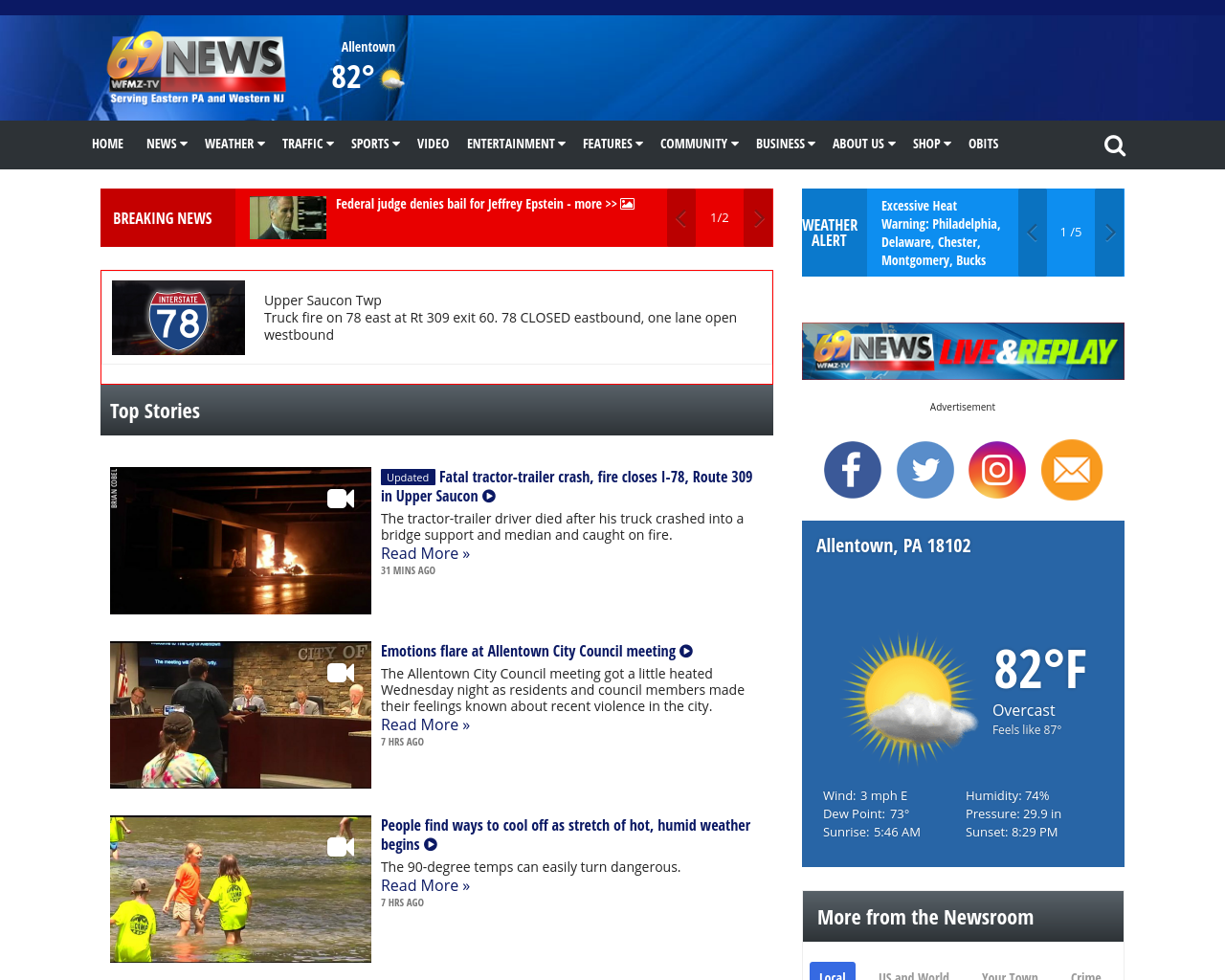 WFMZ-TV Advertising Mediakits, Reviews, Pricing, Traffic, Rate Card Cost