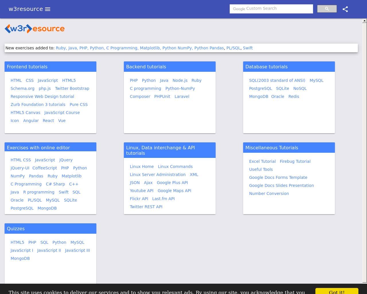 W3resource Advertising Mediakits, Reviews, Pricing, Traffic, Rate Card Cost