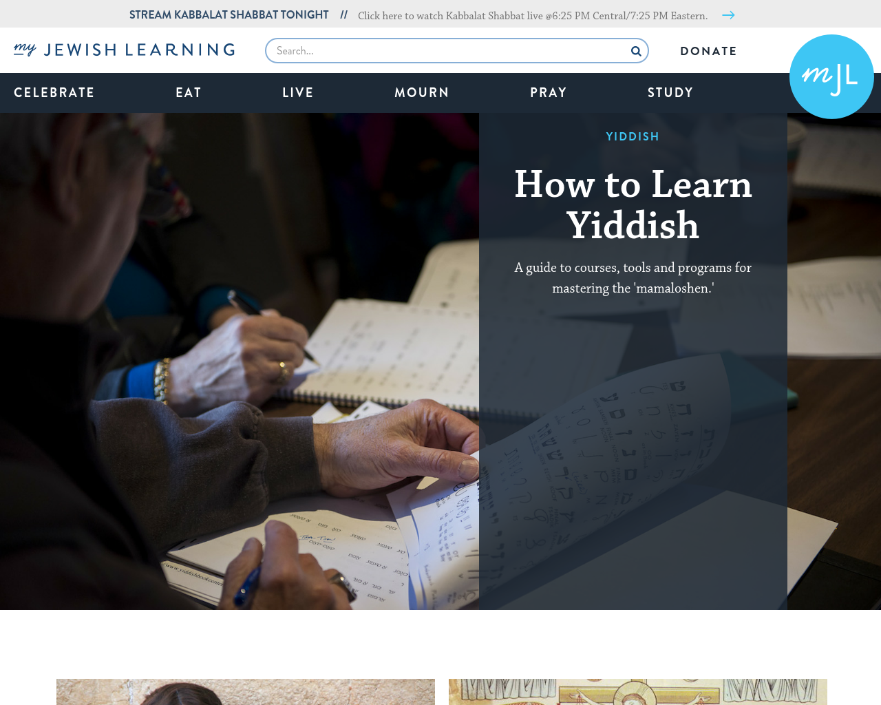 My Jewish Learning Advertising Mediakits, Reviews, Pricing, Traffic ...
