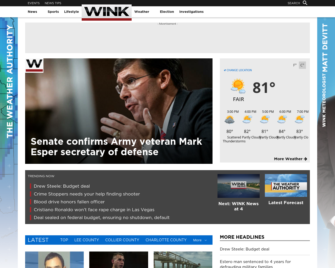 Wink News Advertising Mediakits, Reviews, Pricing, Traffic, Rate Card Cost