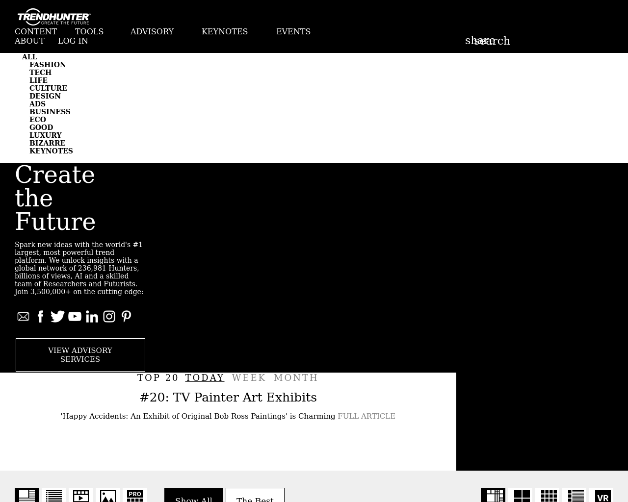 TrendHunter Advertising Mediakits, Reviews, Pricing, Traffic, Rate Card ...
